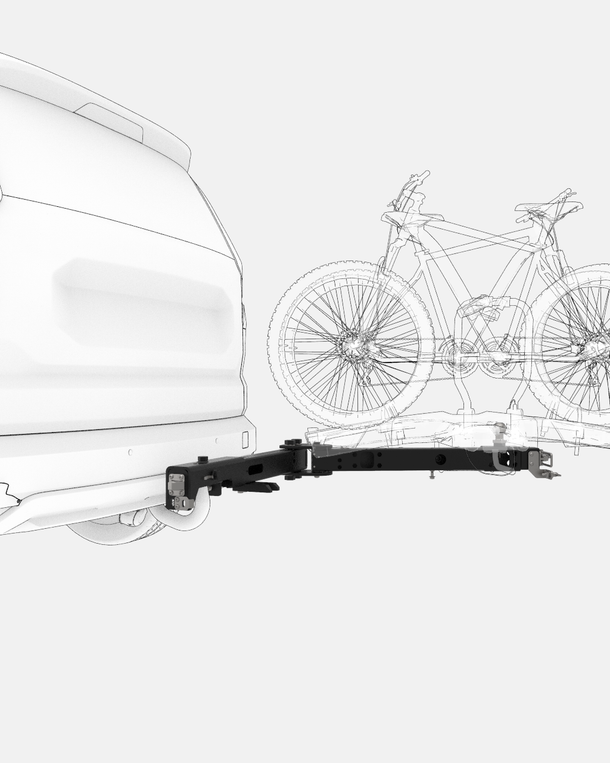 Bras pivotant porte-vélos – SKEP