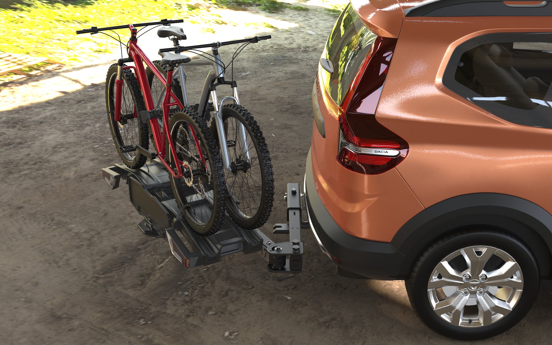 Bras pivotant porte-vélos – SKEP